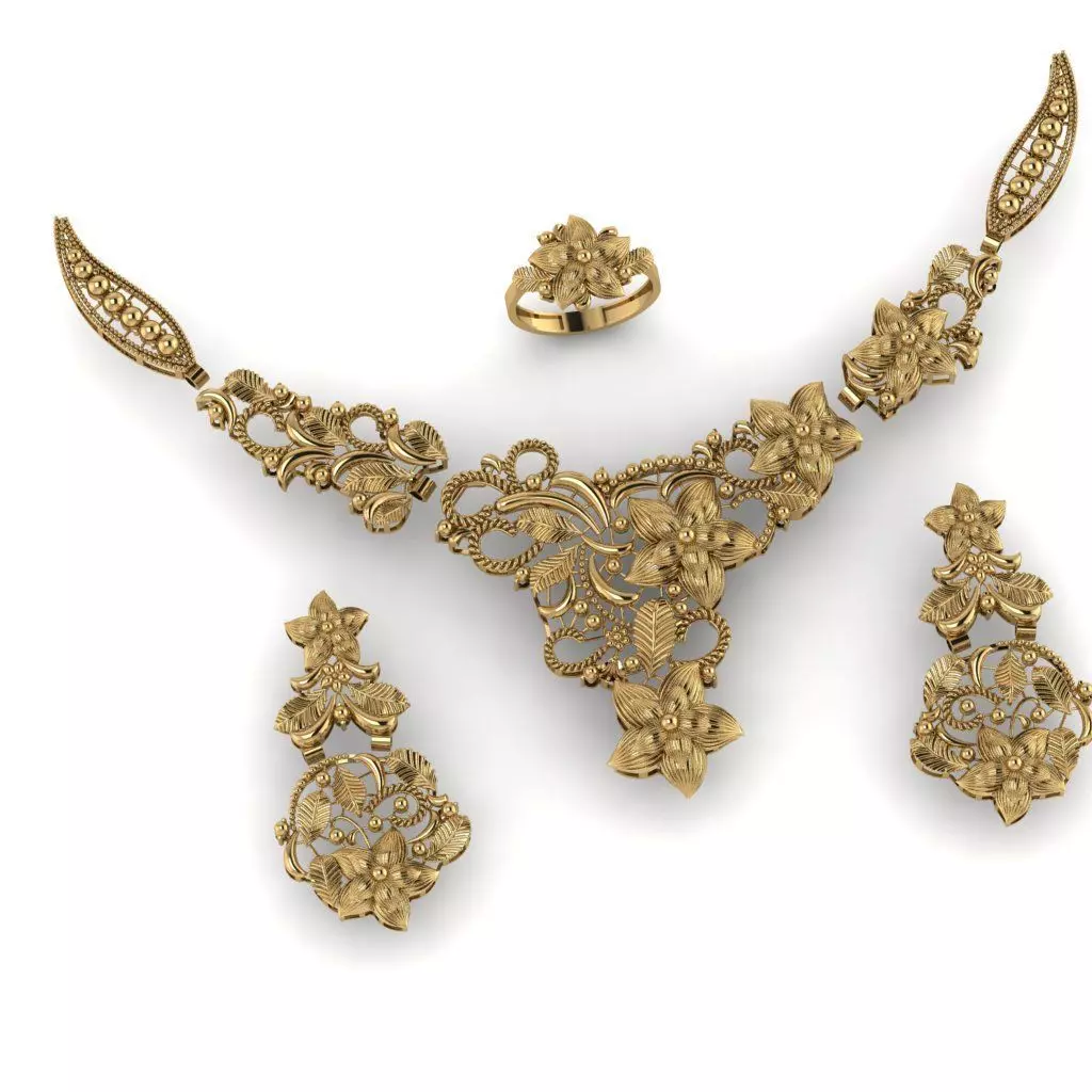 Necklaces 3D model 3D printable | CGTrader