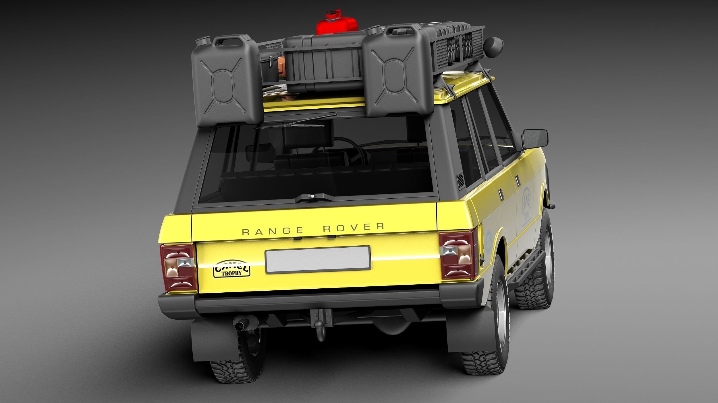 Range Rover Camel Trophy 1981-1993 3D model | CGTrader