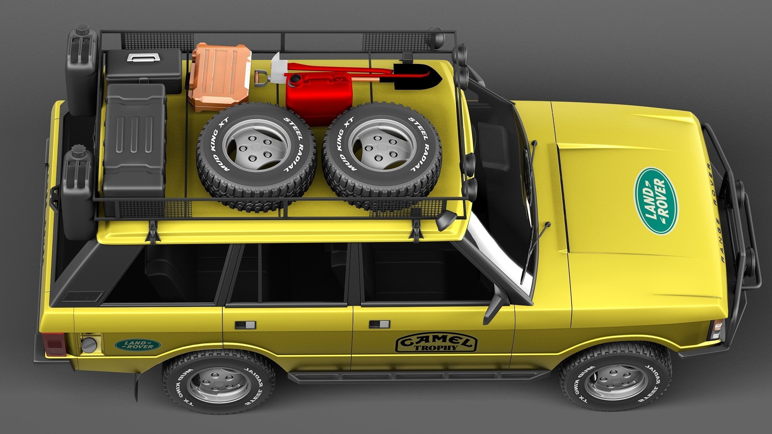 Range Rover Camel Trophy 1981-1993 3D model | CGTrader