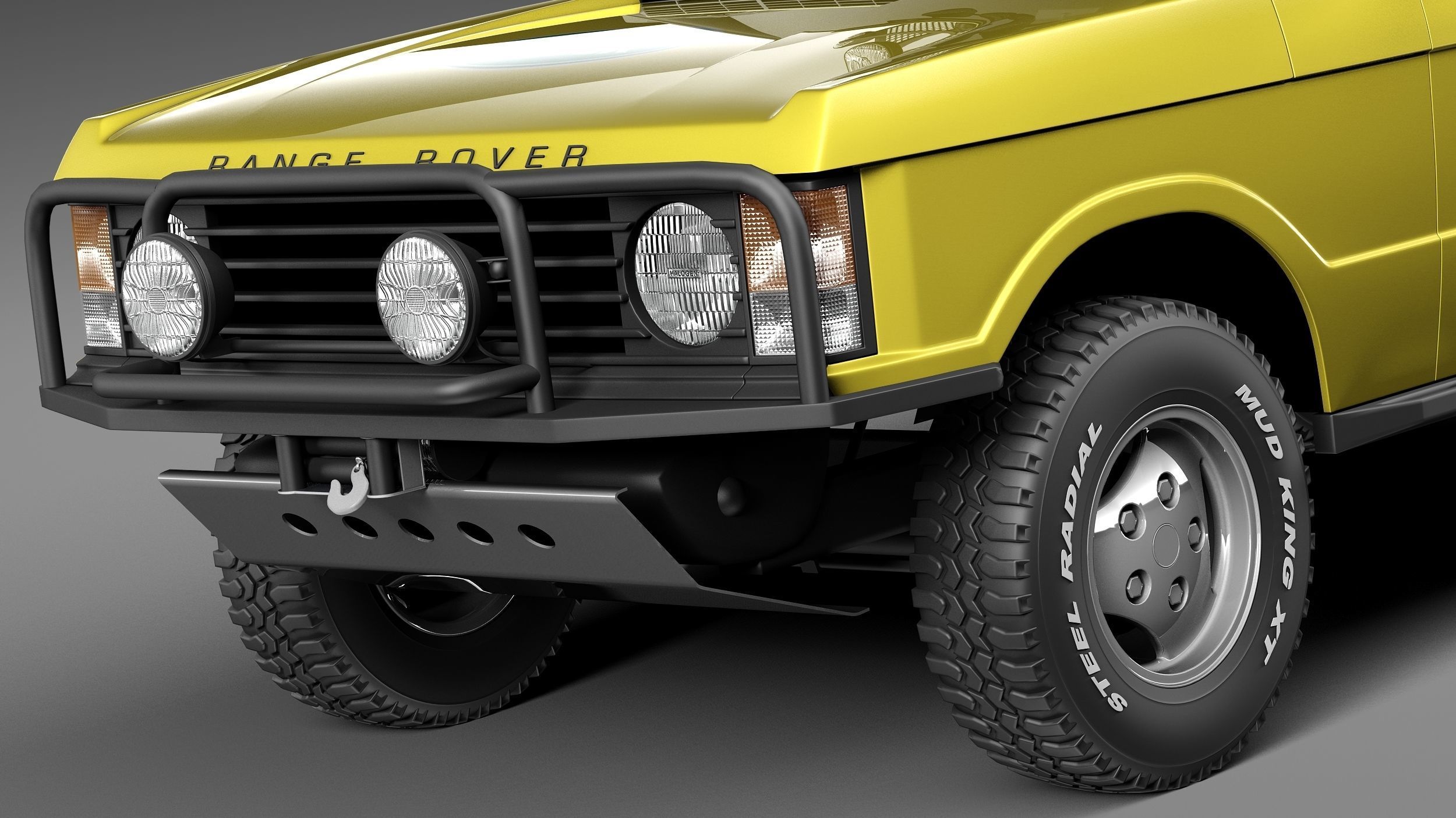 Range Rover Camel Trophy 1981-1993 3D model | CGTrader