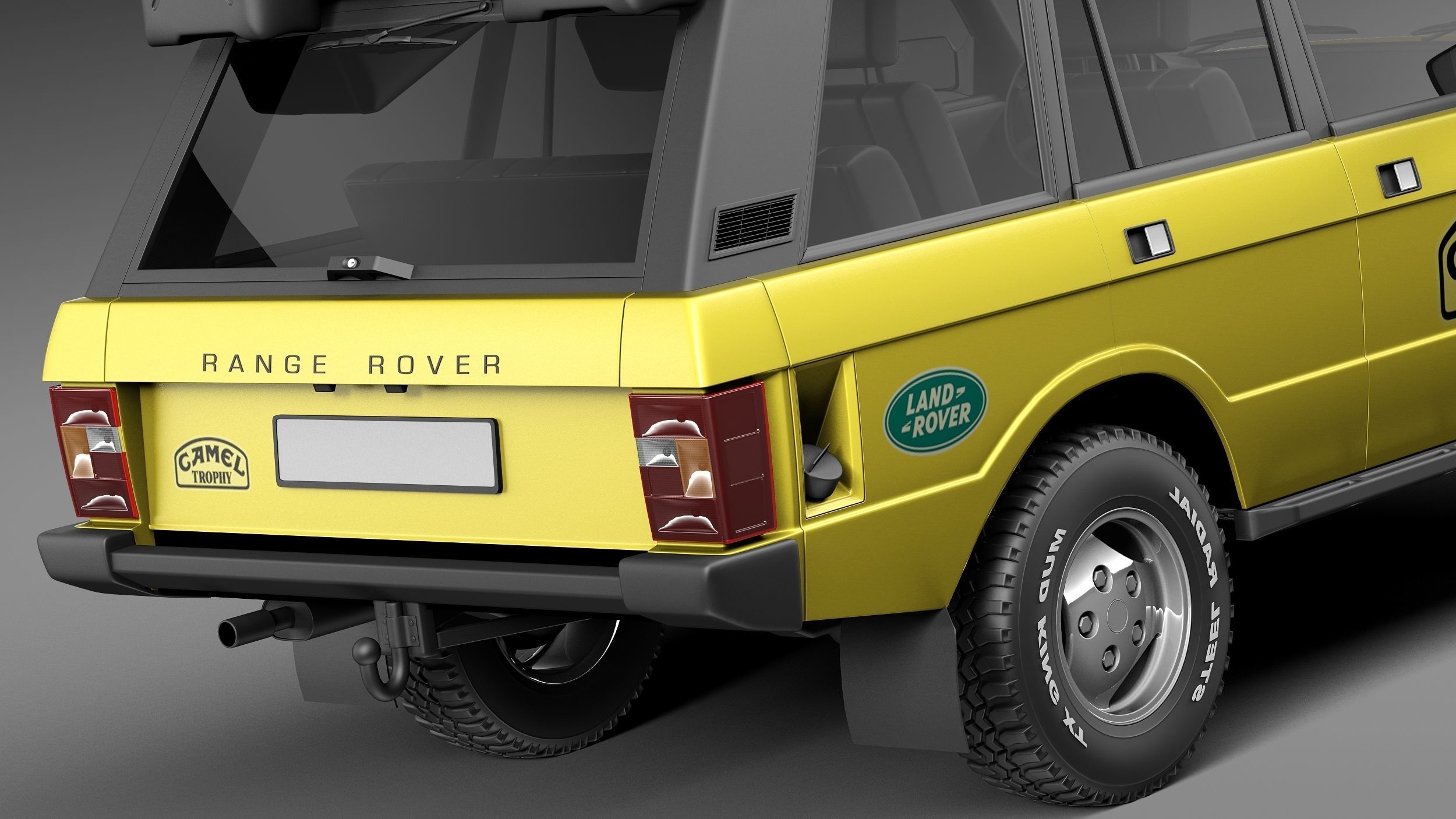 Range Rover Camel Trophy 1981-1993 3D model | CGTrader