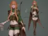 Fantasy Female Modular Characters Pack VR / AR / low-poly | CGTrader