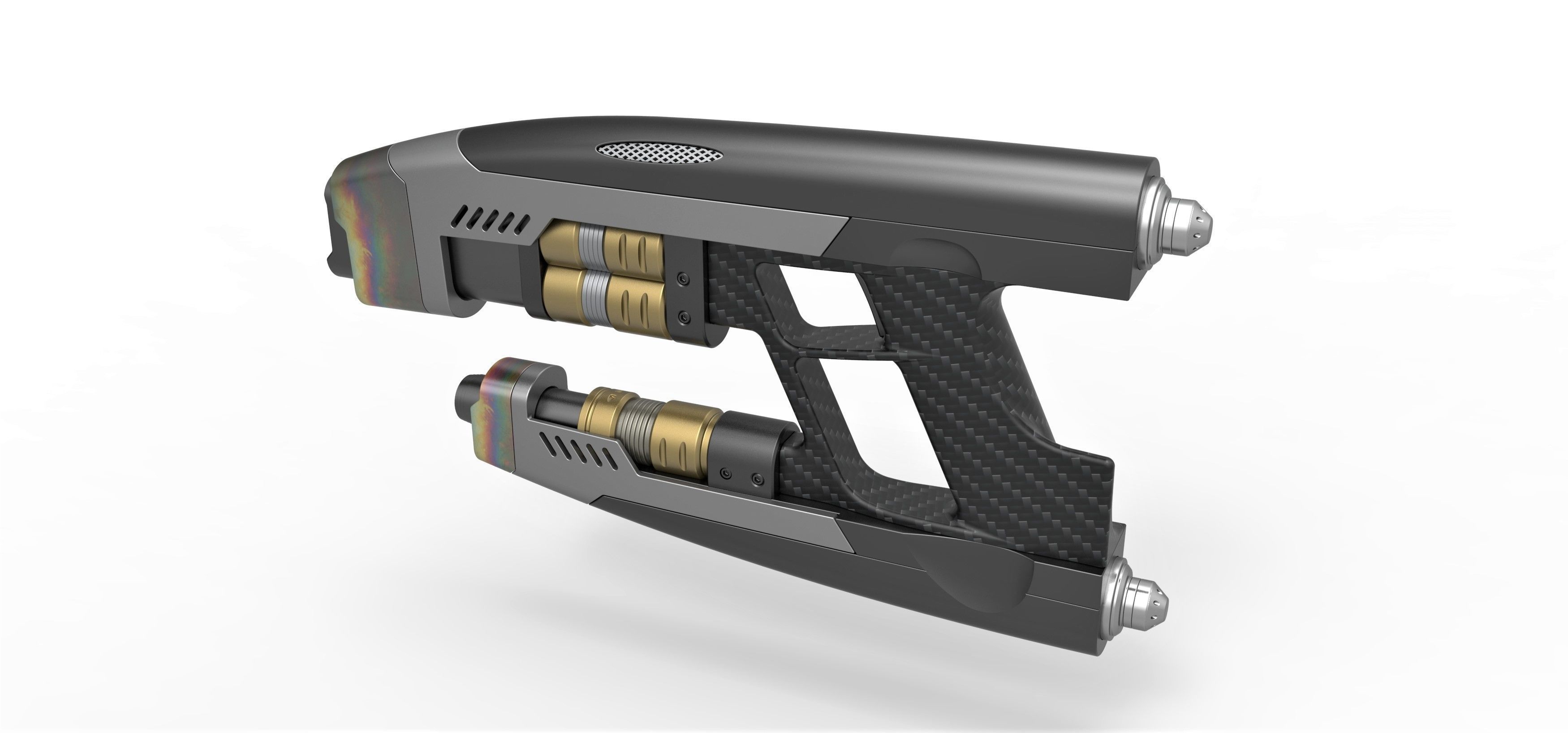 Star Lord Blaster from the movie Avengers Infinity war 2018 3D model ...