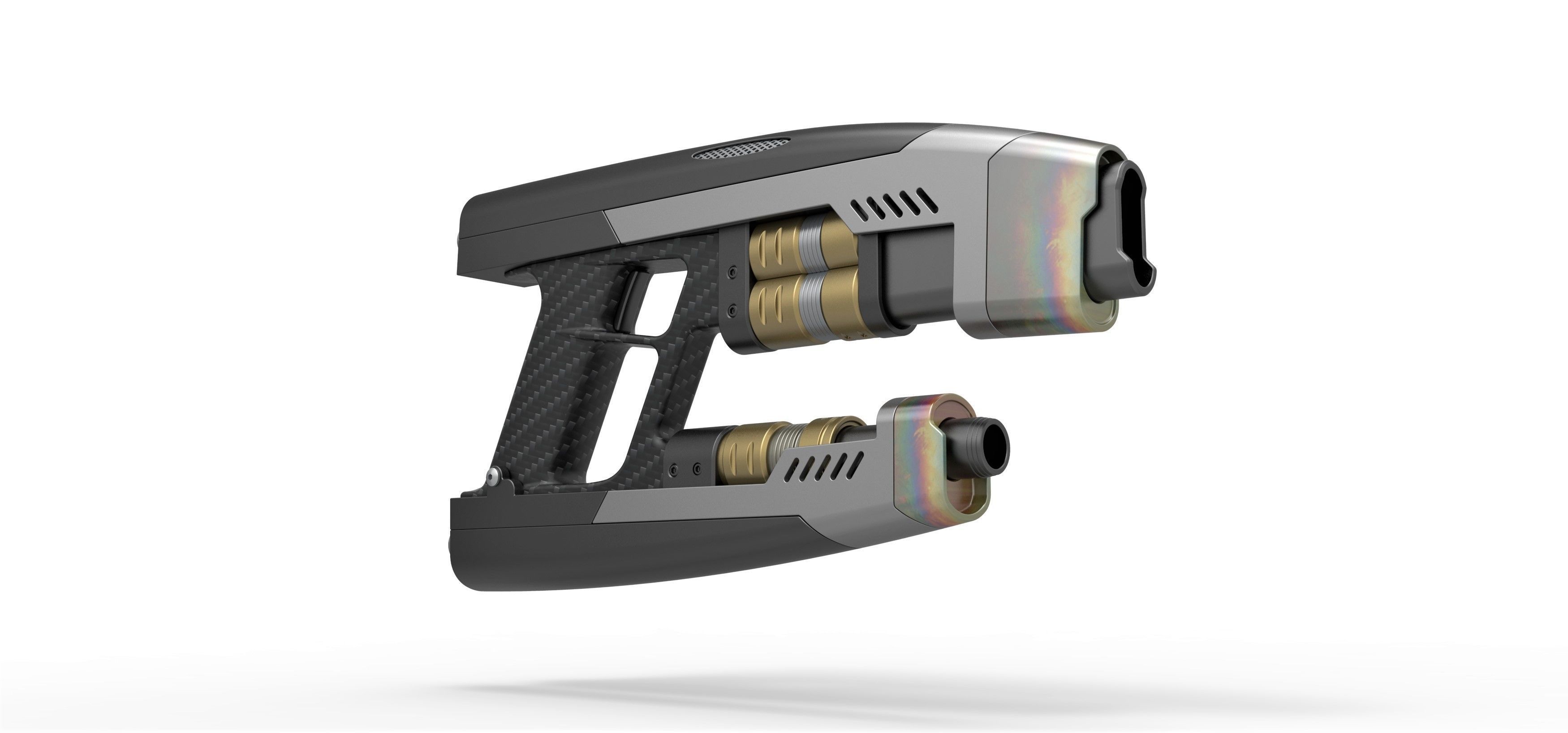 Star Lord Blaster from the movie Avengers Infinity war 2018 3D model ...