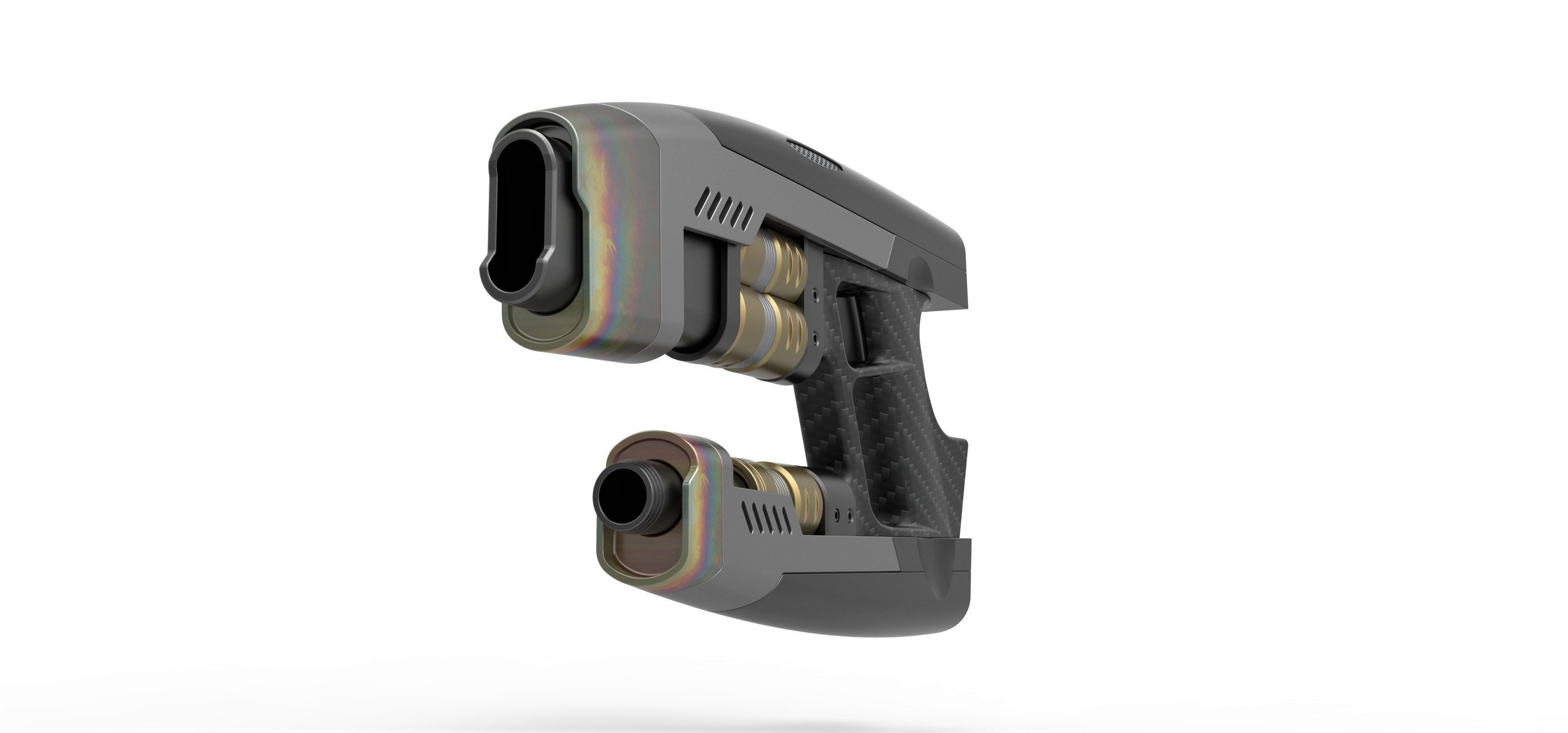 Star Lord Blaster from the movie Avengers Infinity war 2018 3D model ...