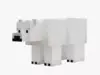 3D model Polar Bear - Minecraft VR / AR / low-poly | CGTrader