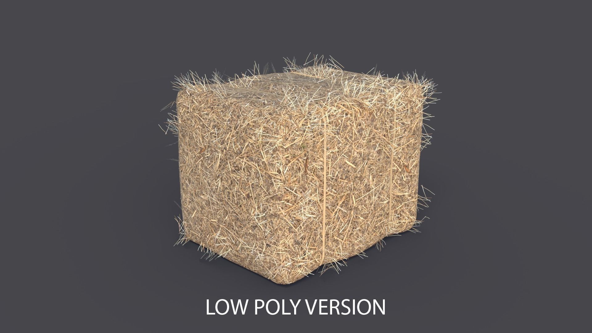 3D model Farm Hay VR / AR / low-poly | CGTrader