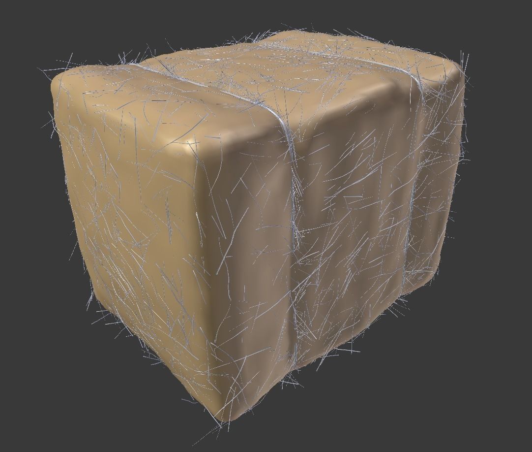 3D model Farm Hay VR / AR / low-poly | CGTrader