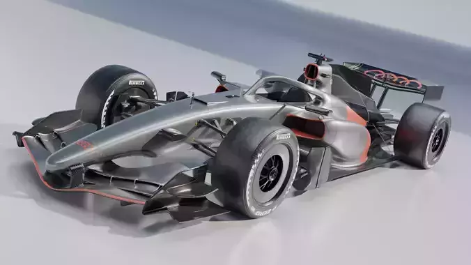 Audi Formula 1 team 2026 car 3D model | CGTrader