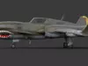 Viper P-40J Jet Fighter Concept Aircraft 3D model | CGTrader