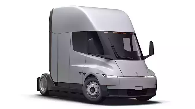 Tesla Semi Tractor 4x2 2026 3D model | CGTrader