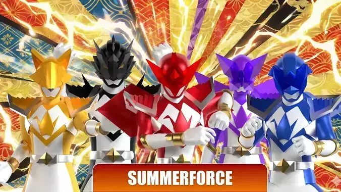 Original Sentai Origaranger 3D Model Pack | CGTrader