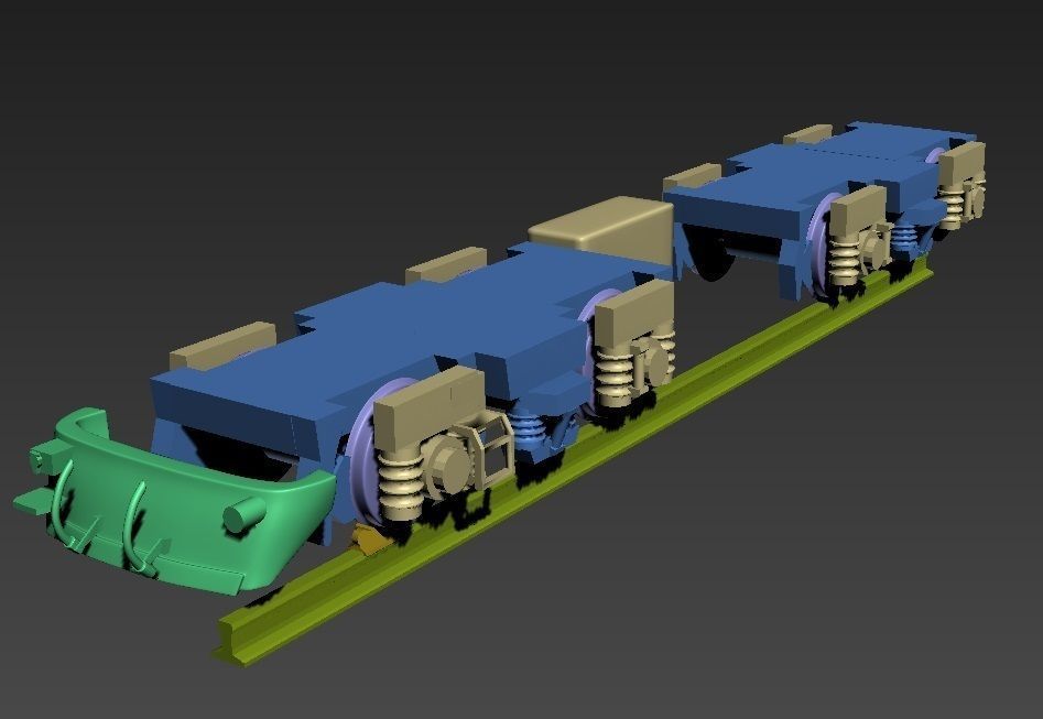 CHS7 locomotive 3D model 3D printable | CGTrader