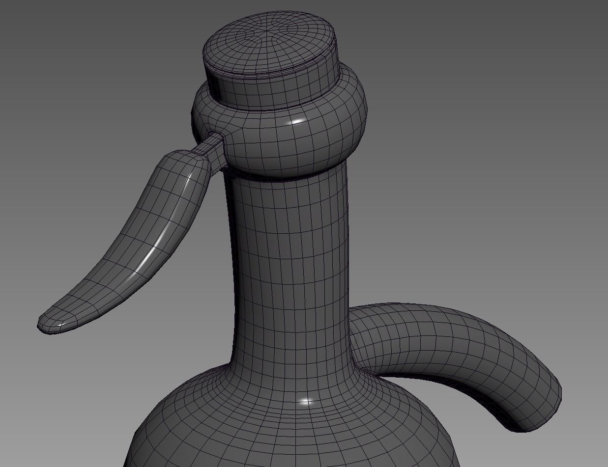 Vintage Soda Syphon 3D model | CGTrader