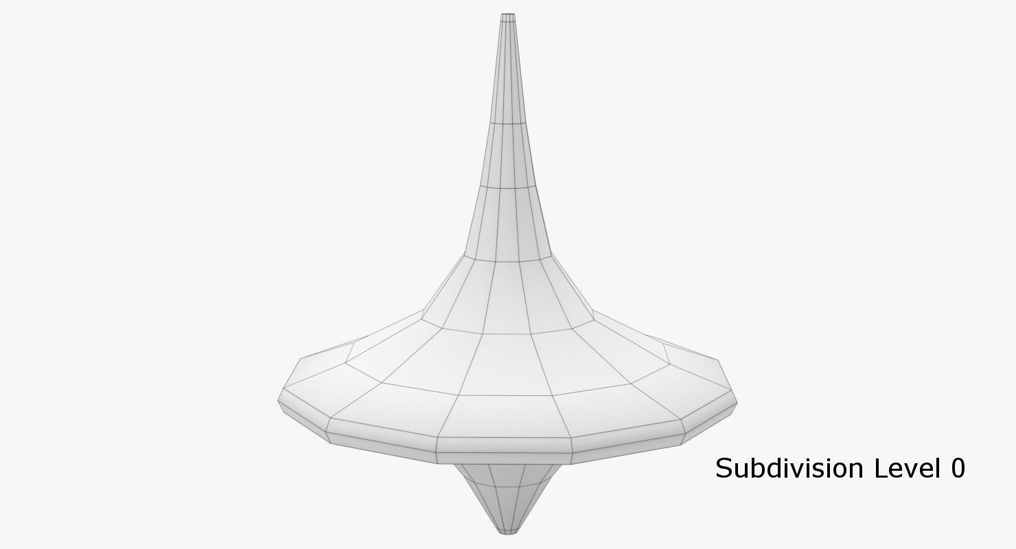 Spinning Top 3D model | CGTrader