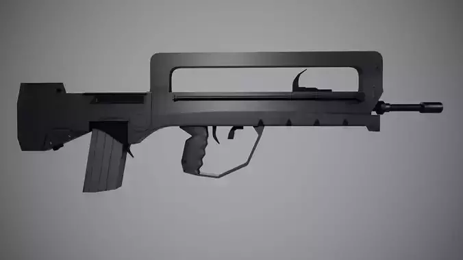 3D model G3A3 Rifle VR / AR / low-poly | CGTrader