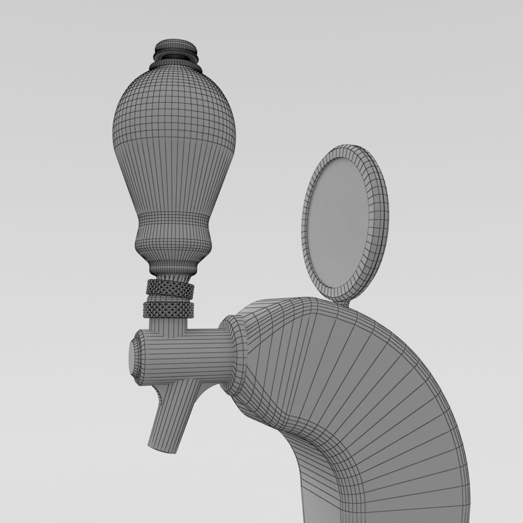 beer tap for bar or restaurant 3D model | CGTrader