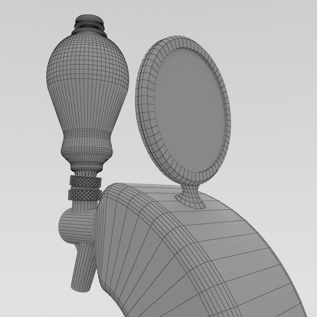 beer tap for bar or restaurant 3D model | CGTrader