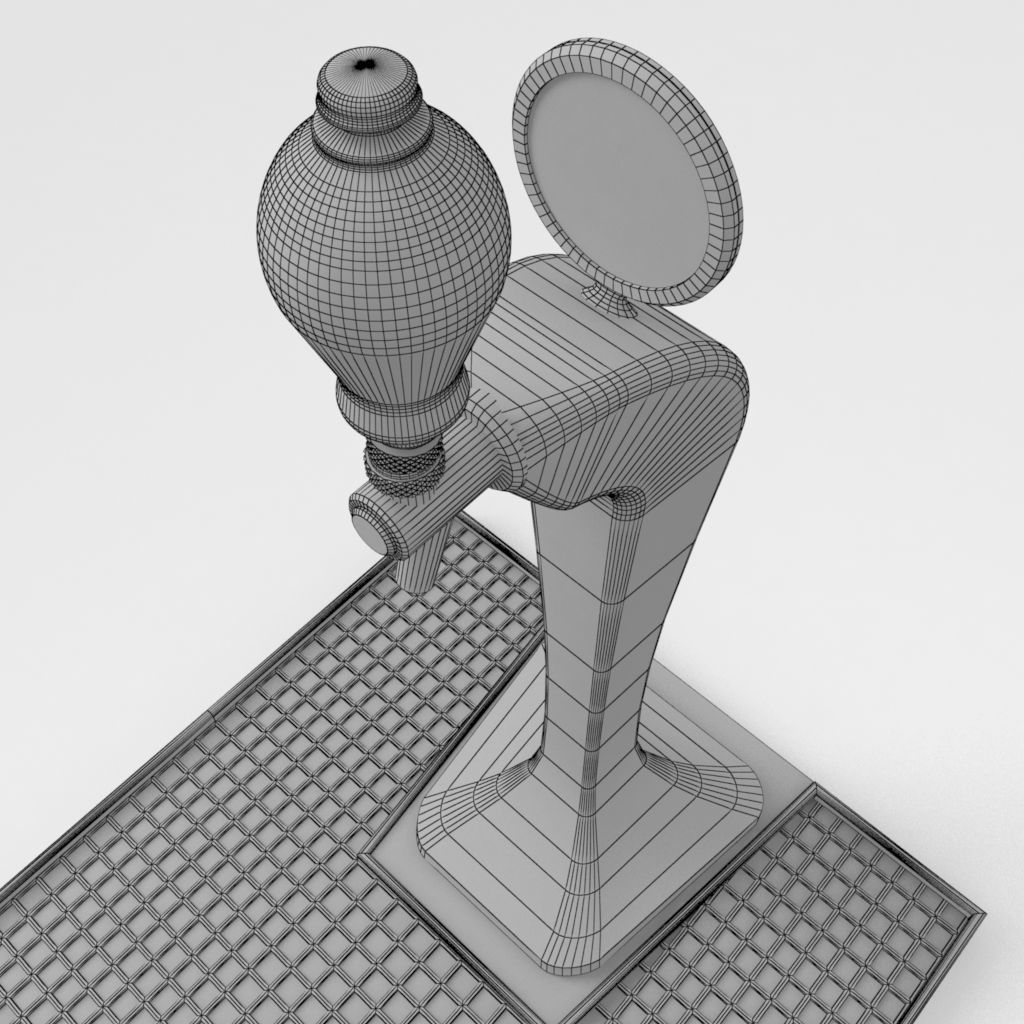 beer tap for bar or restaurant 3D model | CGTrader
