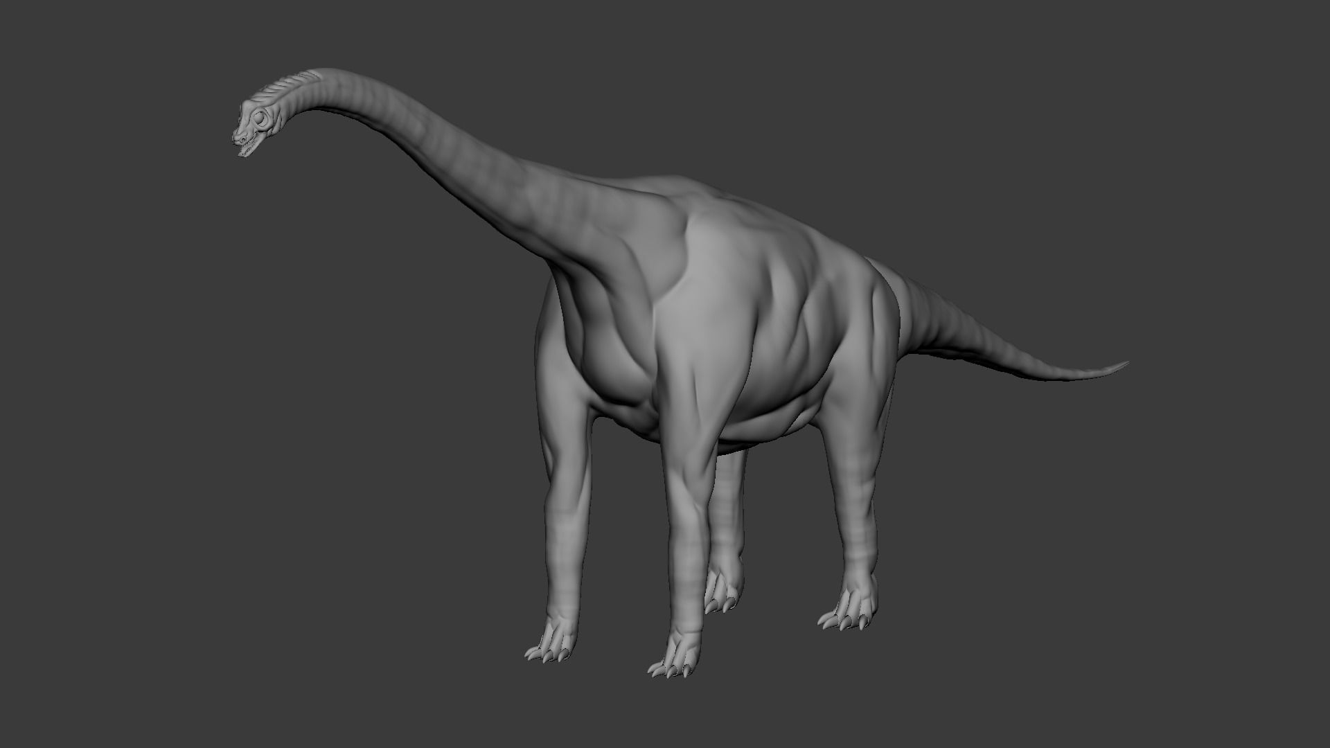 Brachiosaurus 3D model | CGTrader