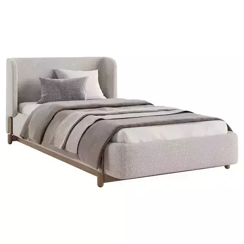 Basic Bed 3D model | CGTrader