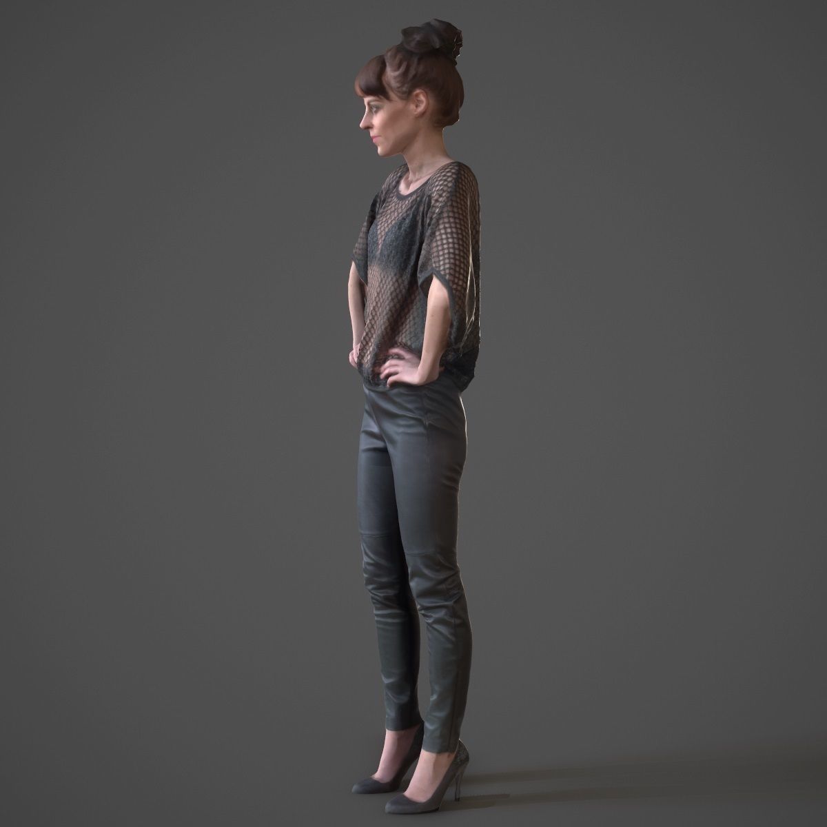 3D model 9 Fashion Girls Collection VR / AR / low-poly | CGTrader