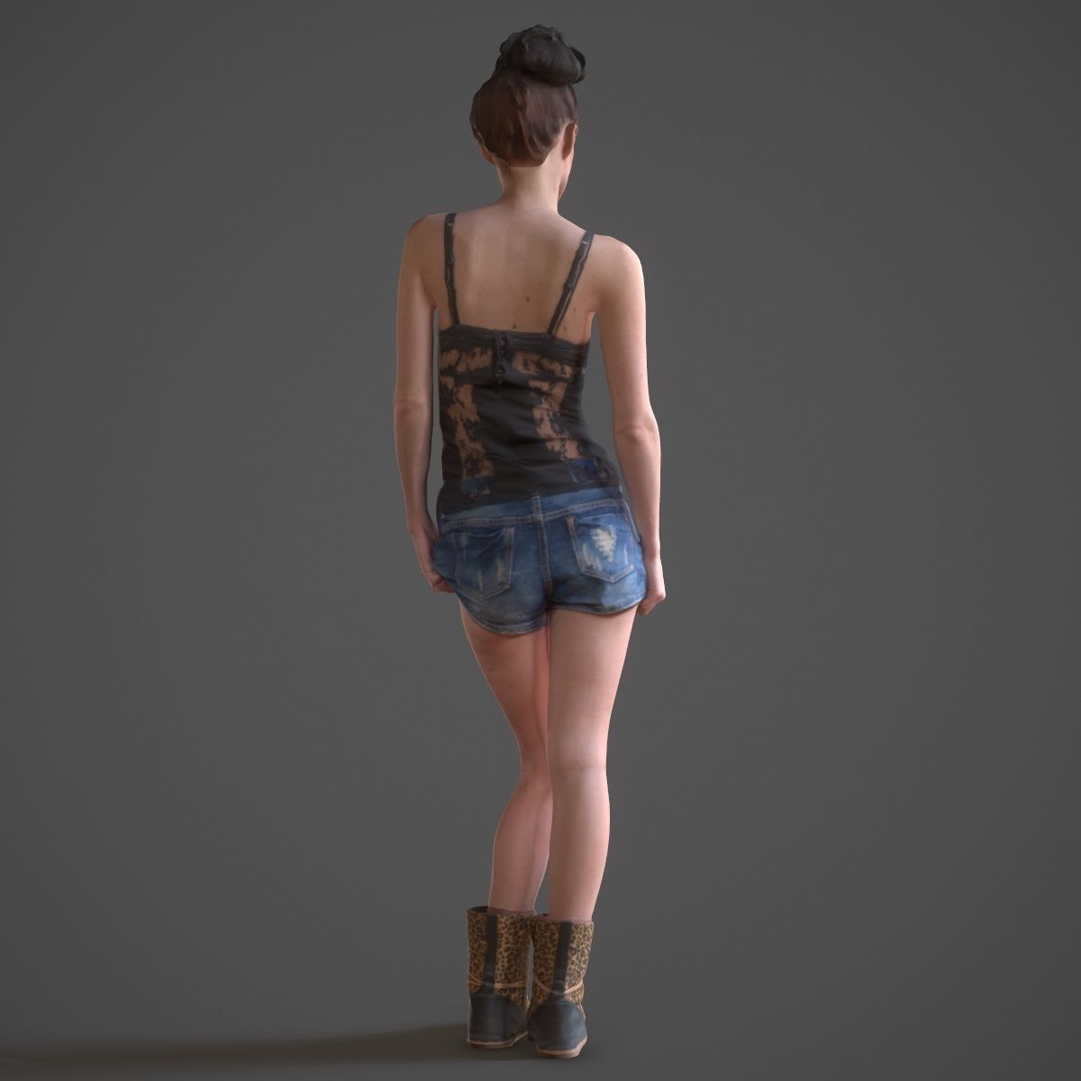 3D model 9 Fashion Girls Collection VR / AR / low-poly | CGTrader