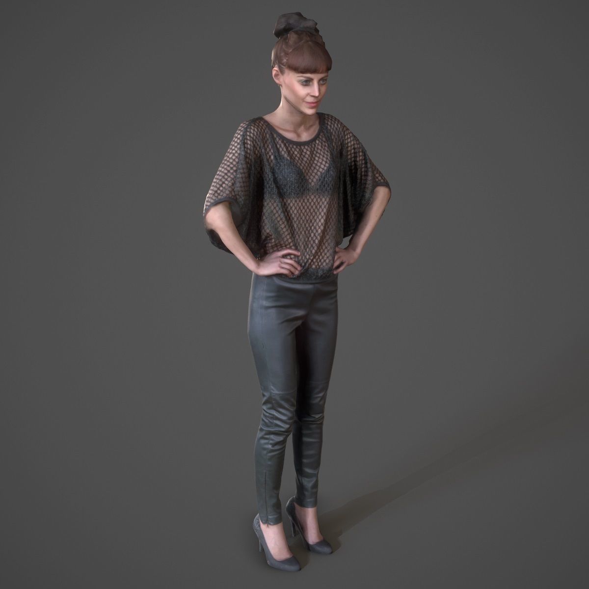 3D model 9 Fashion Girls Collection VR / AR / low-poly | CGTrader