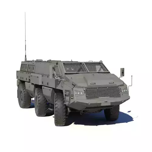 Mbombe 6 3D model animated | CGTrader