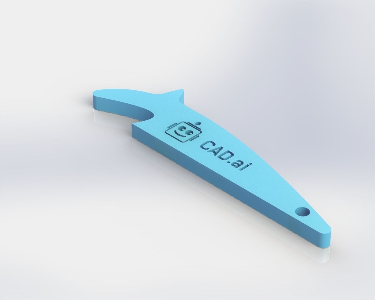 CADai Bottle Opener free 3D model 3D printable | CGTrader