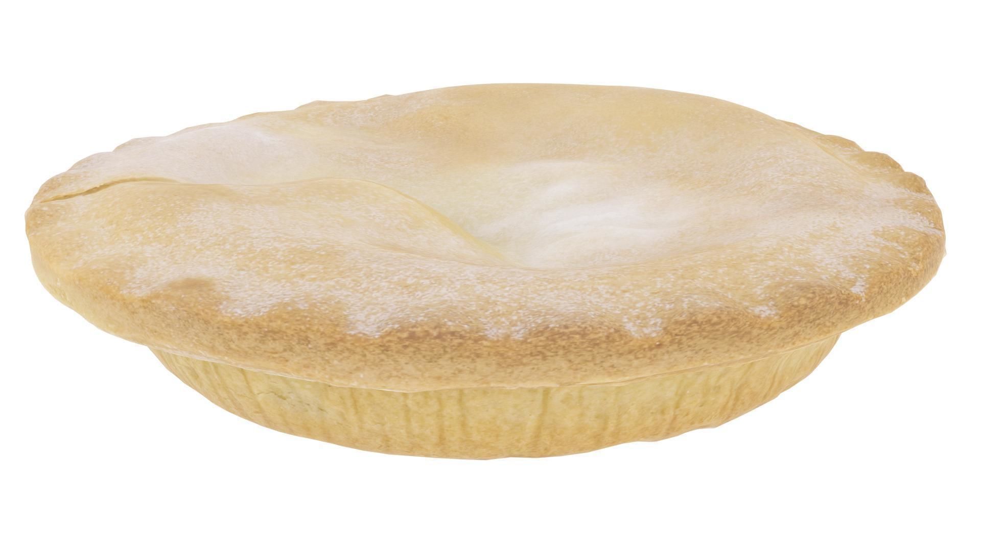 3D model Apple Pie - High and Low Poly versions VR / AR / low-poly ...