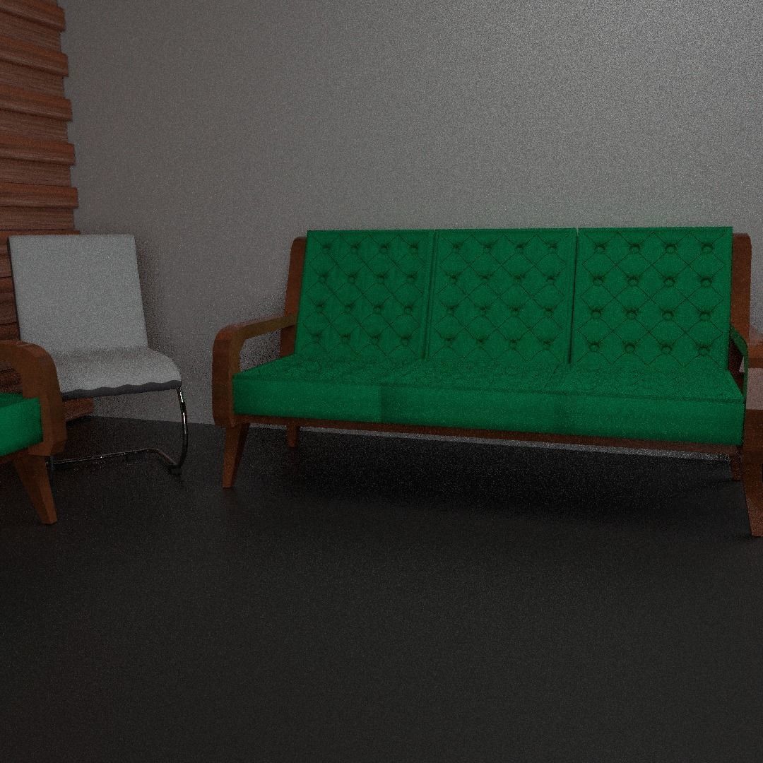 home inside scene 3D model rigged | CGTrader