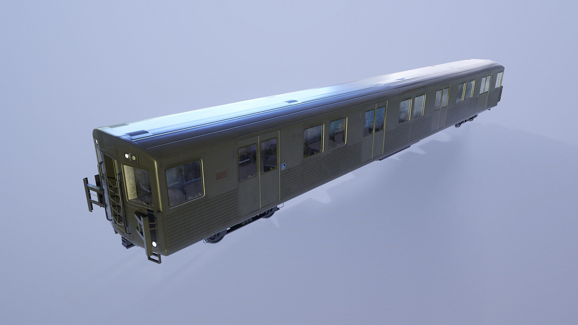 3D model TTC T1 subway car VR / AR / low-poly | CGTrader