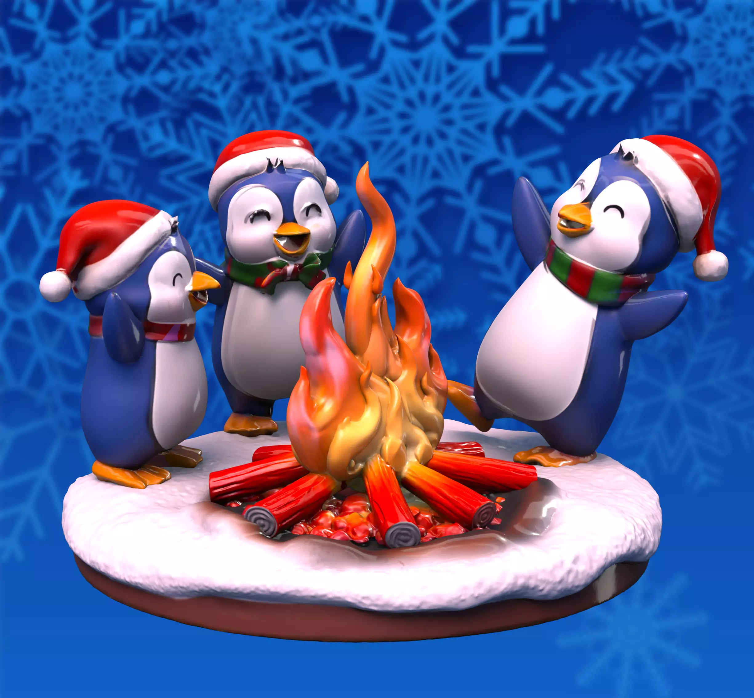 Christmas 3D Printing Kit 3D model 3D printable | CGTrader
