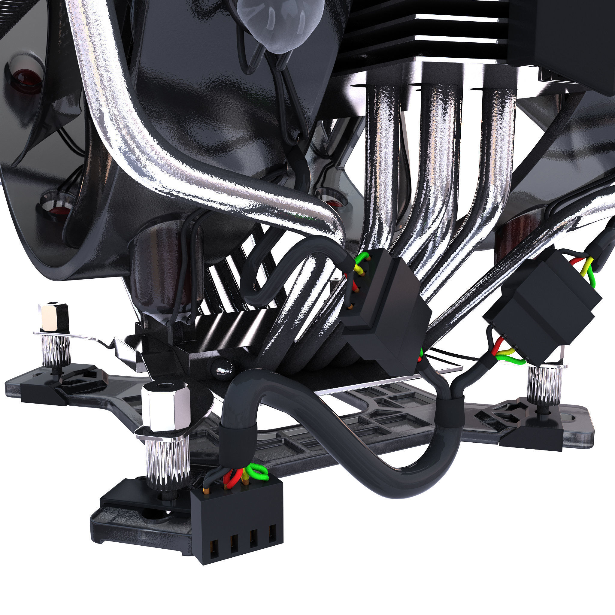 Cooler Master V8 3D model | CGTrader