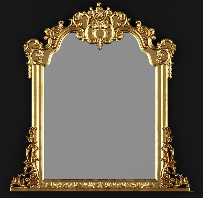 Collection of mirrors 3D model | CGTrader