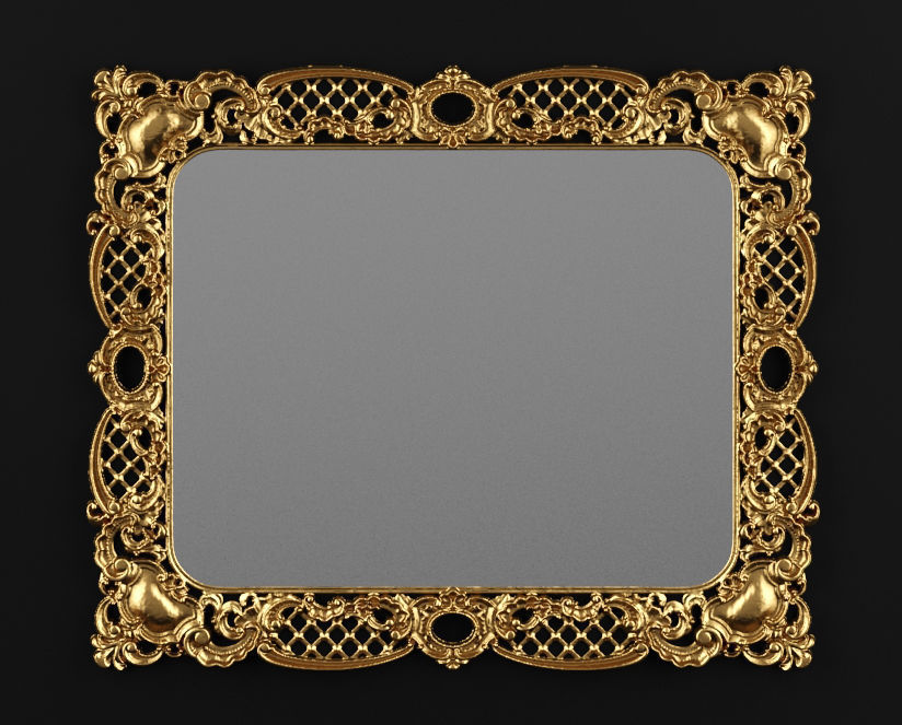 Collection of mirrors 3D model | CGTrader