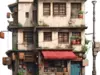 Stylized Japanese Corner Shop Apartment 3D Building 3D model | CGTrader