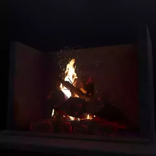 3D model Burning Fire Setup VR / AR / low-poly | CGTrader