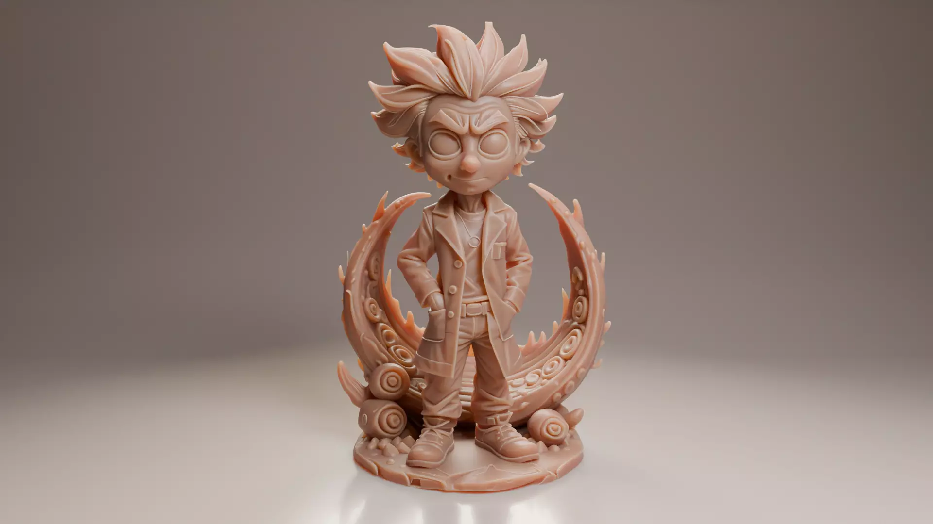 Rick Sanchez 3D model 3D printable | CGTrader