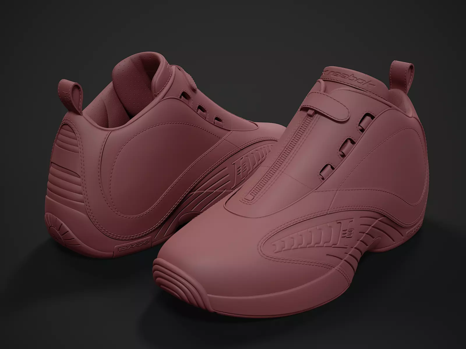 Reebok Answer 4-3d printable 3D model 3D printable | CGTrader