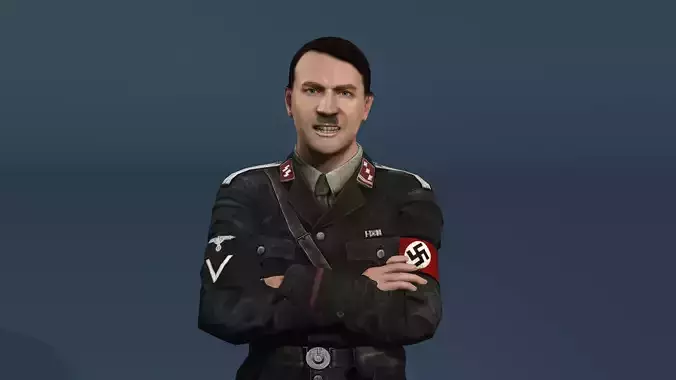 3D model Realistic Adolf Hitler - Historical Figure - Fully Rigged ...