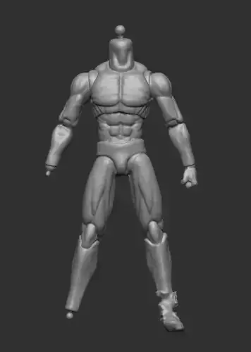 Marvel Legends Vulcan - 3d scanned toy for educational purpose 3D model ...