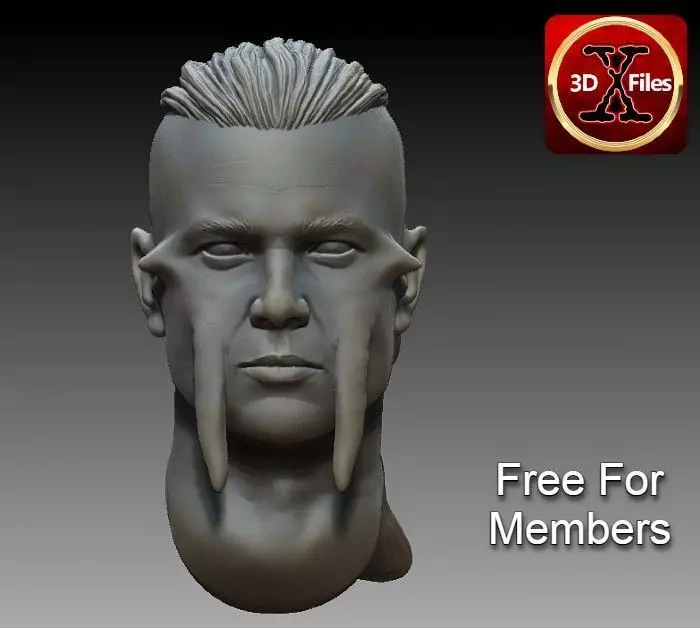 Sith Pure Blood - Star Wars Custom Action Figure - Headsculpt 3D model ...