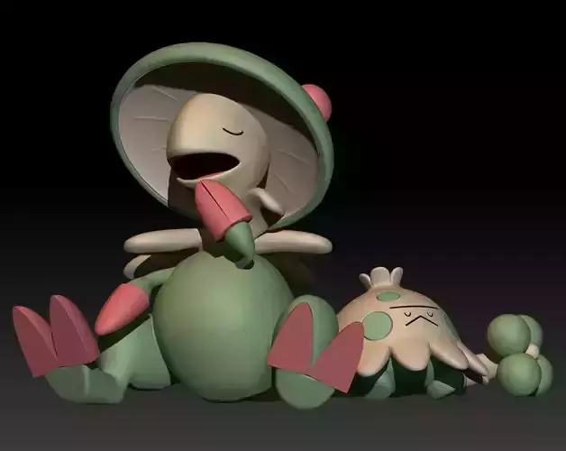 Starter pack pokemon 3D model 3D printable | CGTrader