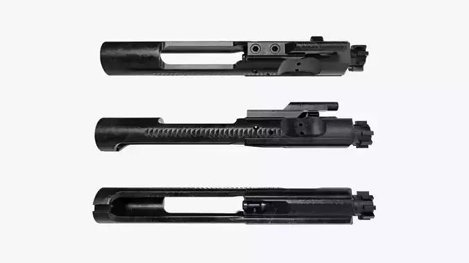 Bolt carrier AR15 - M4 -M16 - SubD 3D model | CGTrader