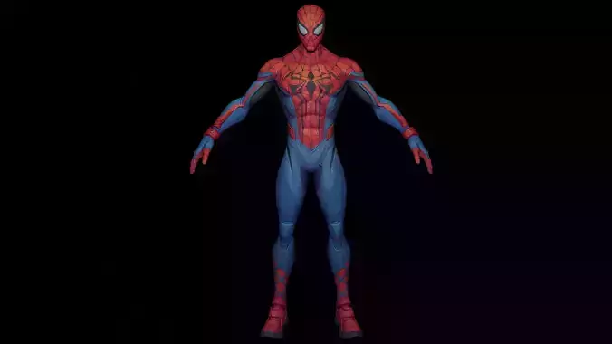 3D model Spiderman 3D Model VR / AR / low-poly | CGTrader