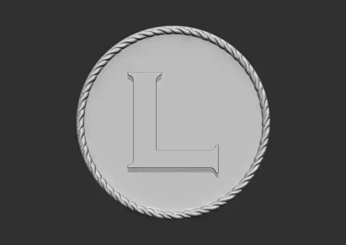 FC Lugano Wall Sign 3D model 3D printable | CGTrader