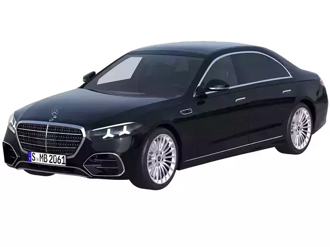 2027 Mercedes-Benz S-Class W223 3D model | CGTrader