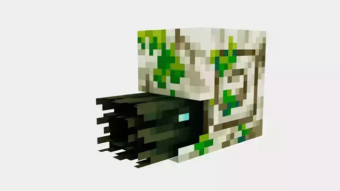 3D model NAUTILUS ZOMBIE Base Minecraft VR / AR / low-poly | CGTrader